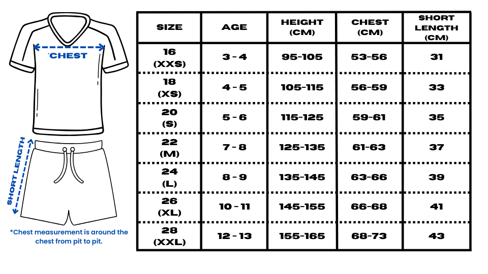 SIZE GUIDE – False9Fits