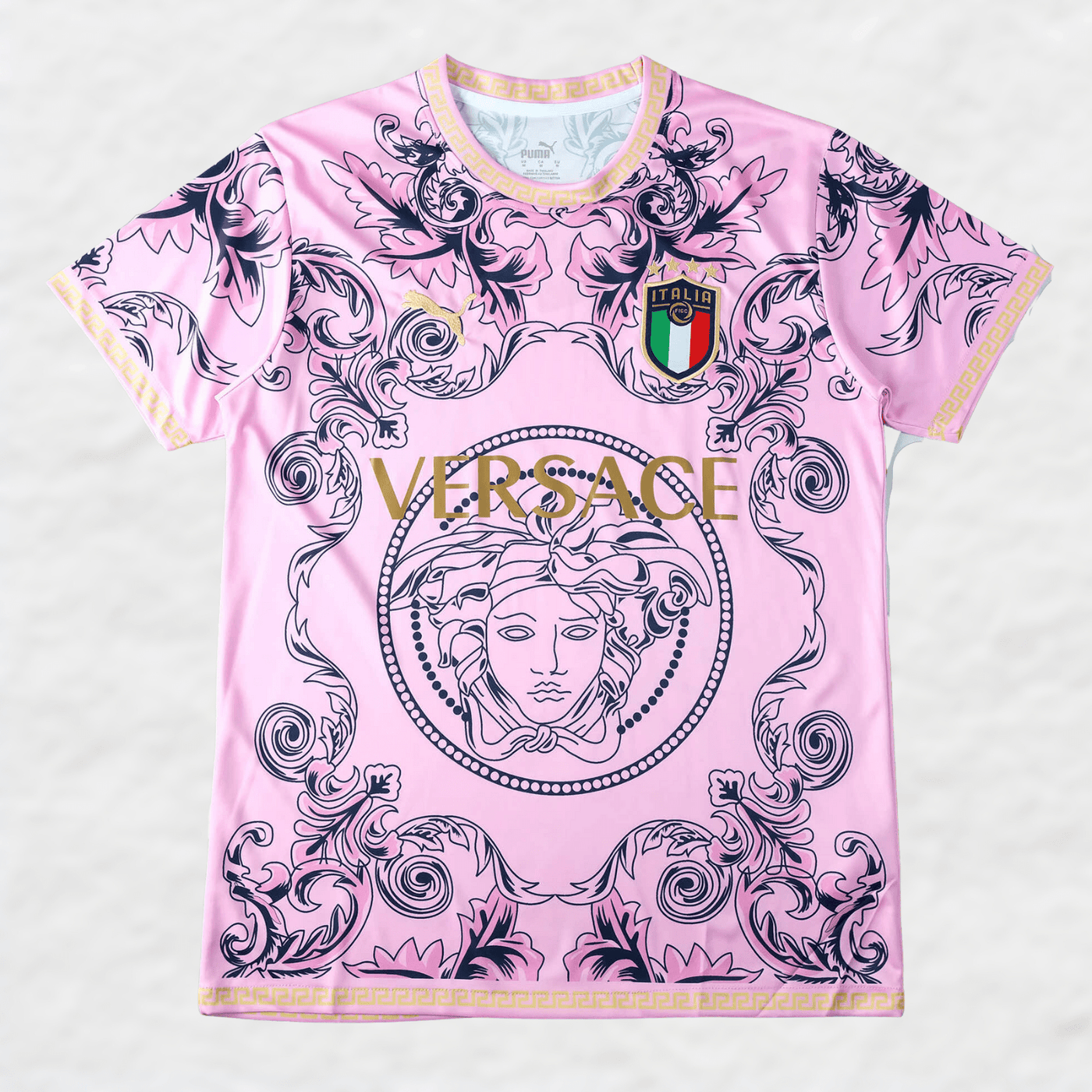ITALY X VERSACE 2022 CONCEPT (PINK) HOME SHIRT