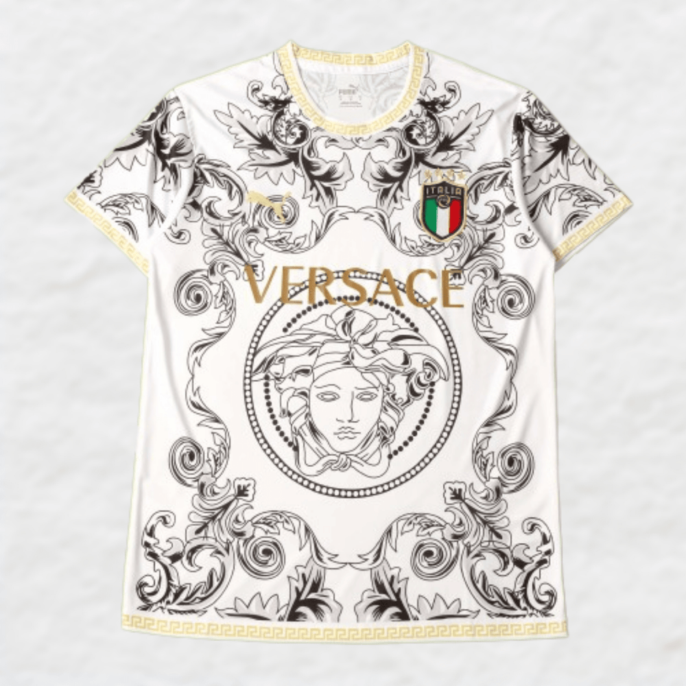 ITALY X VERSACE 2022 CONCEPT (WHITE) HOME SHIRT